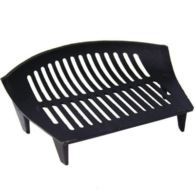 Fire Vida Black Cast Iron Fire Grate Large 18"