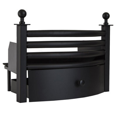 Fire Vida Laxton Solid Fuel Set Front Grate - Fire Grate, Ash Pan, Fire ...