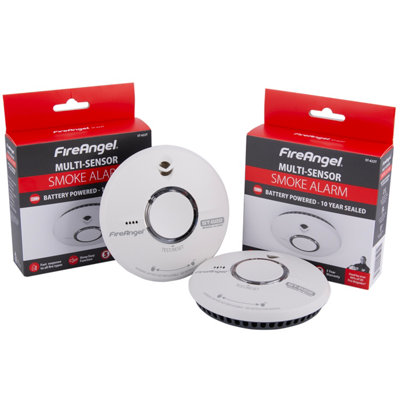 FireAngel ST-622 10 Year Thermally Enhanced Optical Smoke Alarm ...