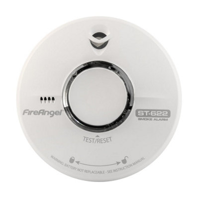FireAngel ST-622 10 Year Thermally Enhanced Optical Smoke Alarm ...