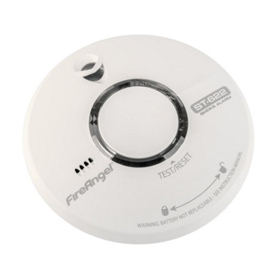 FireAngel ST-622 10 Year Thermally Enhanced Optical Smoke Alarm (Thermoptek)