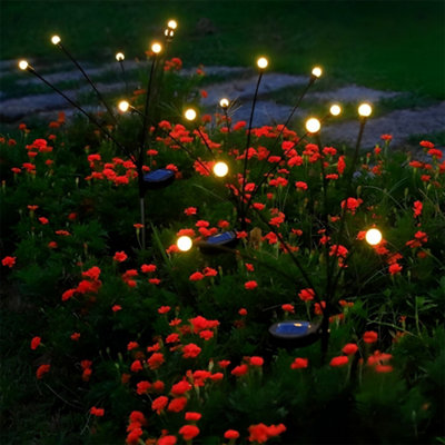 Fireflies Landscape Light Solar Powered, Outdoor Garden Light, Set of 2 ...