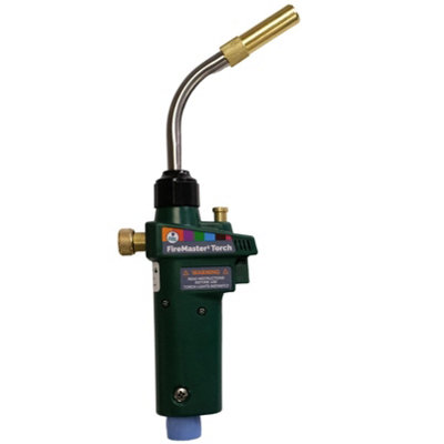FireMaster 3 Blow Torch with Swivel Neck CGA600 Connection for Mapp Propane