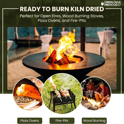 Firewood Kindling Firestarting Wood Sticks XL Net 36kge Kiln dried ...