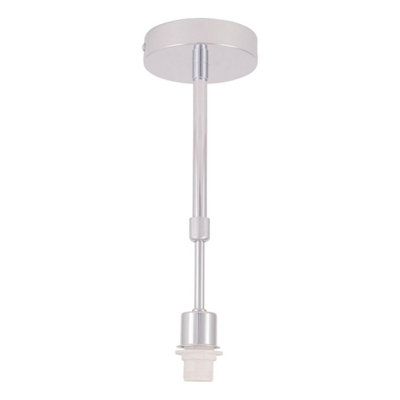 First Choice Lighting Ceiling Mount Chrome Adjustable 2 Tier Flush ...