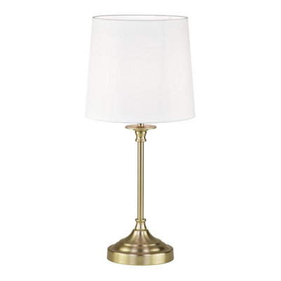 First Choice Lighting Chester Antique Brass Lamp