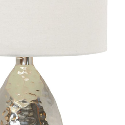 First Choice Lighting Medina 45cm Touch Table Lamp with White Shade