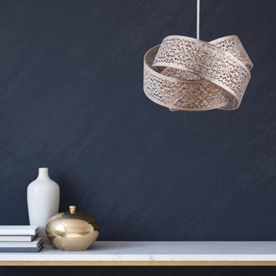 FIRST CHOICE LIGHTING MOROCCAN STYLE LAYERED CEILING LIGHT SHADE