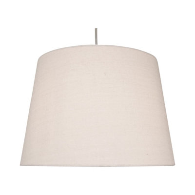 First Choice Lighting Set of 2 Linen Natural Linen 31cm Lightshade for ...