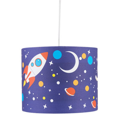First Choice Lighting Space Rocket 25cm Light Shade