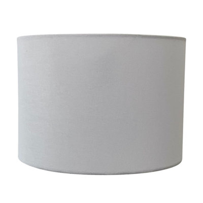 First Choice Lighting White Linen 25cm Pendant or Table Lamp Shade ...