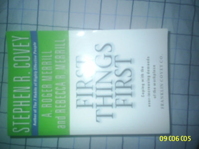 First Things First - High qual