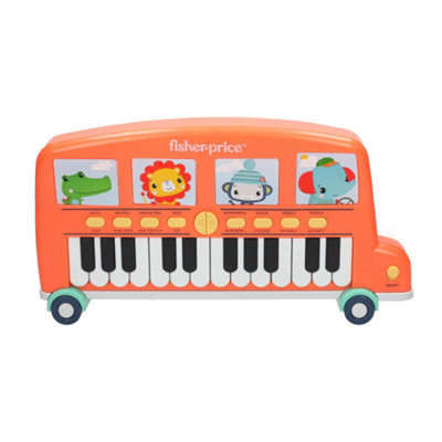 Fisher Price Bus Electric Keyboard with built in Music and Sounds