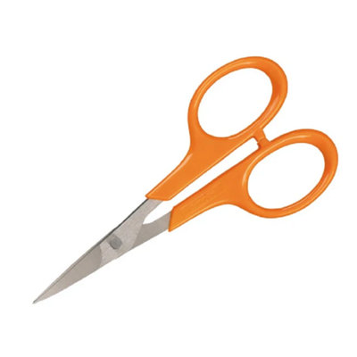Fiskars 1000813 Curved Manicure Scissors with Sharp Tip 100mm (4in ...