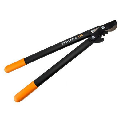 FISKARS 112290 POWERGEAR FIBERCOMP BYPASS LOPPER MEDIUM L74 HOOK HEAD ...