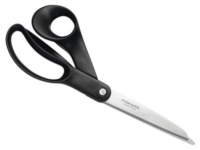 Fiskars Premium 250mm Hardware Scissors with Ergonomic Grip