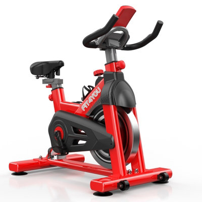 FIT4YOU Exercise Bike Indoor Cycling Home Gym Workout Cardio Fitness ...