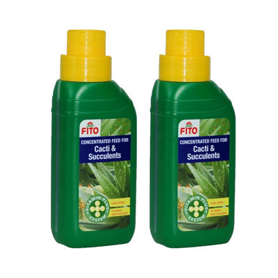 FITO Cacti & Succulent Liquid Feed 2 x 250ml | DIY at B&Q