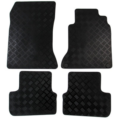 Fits Mercedes A-Class Tailored Rubber Car Mats 2012 to 2018 4pc Floor ...