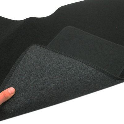 Fits Mercedes Sprinter Van Mat Tailored Carpet 2006 to 2018 Car Floor Black