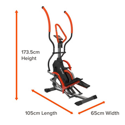 FITT Strider Upright Elliptical Cross Trainer by New Image