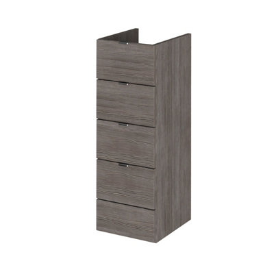 Fitted Contemporary Bathroom Full Depth Rectangular Soft Close 4 ...