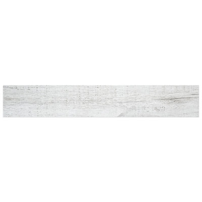 Fitz Matt White Wood Effect Porcelain Outdoor Tile Pack of 2 Tiles 0 ...