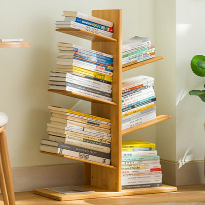 Five-layer Home-style Simple Reading Area Multi-level Storage Tree ...