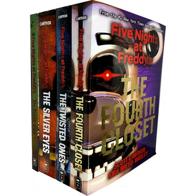 Five Nights At Freddy 4 Books Collection Set Freddy File Silver Eyes ...