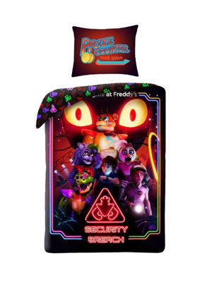 Five Nights at Freddy's Security Breach Single Duvet Cover and ...