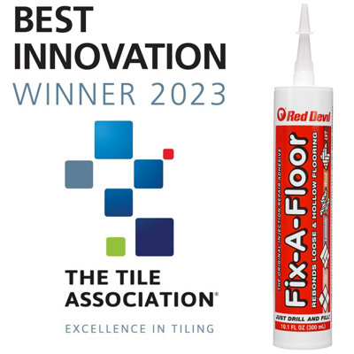 Fix-A-Floor Extra Strength Bonding Adhesive for Loose and Hollow Tiles ...