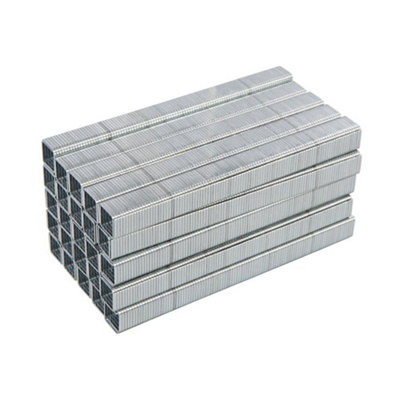 Fixman 10J Galvanised Staples (Pack of 5000) Silver (One Size)