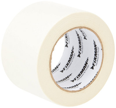 Buy Fixman (188185) Masking Tape 75mm x 50m | DIY at B&Q