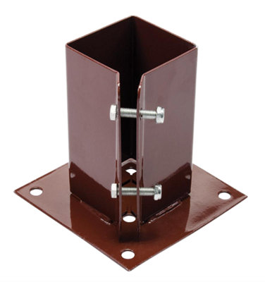 Fixman 995311 Bolt Down Post Shoe 75 x 75 mm