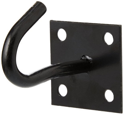 Fixman Chain Plate Black - Staple 50mm x 50mm