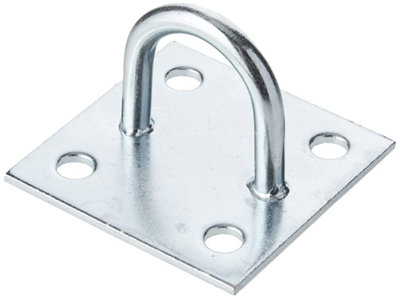 Fixman Chain Plate Electro Galvanised - Staple 50mm x 50mm