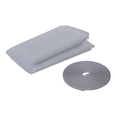 Fixman - Insect Screen Mesh Window Set - 1500 x 1300mm | DIY at B&Q