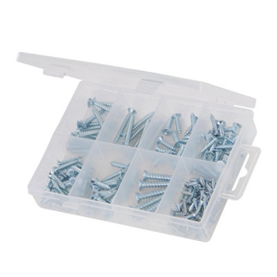 Fixman Self-Tapping Screws Pack - 160pce | DIY at B&Q