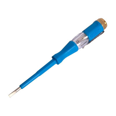 FIXTEK Neon Voltage Tester 110 500V Flat Blade Screwdriver