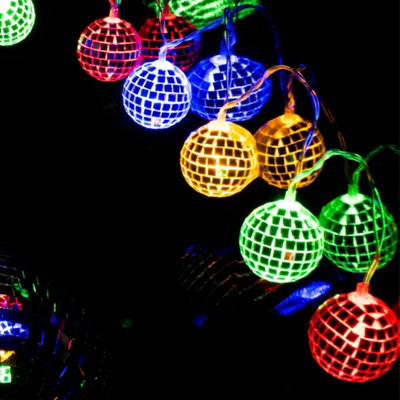 Fizz Creations Disco Ball String Lights - LED