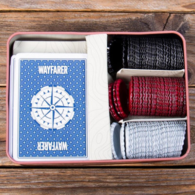 Fizz Creations On-the-Go Poker Set Includes 52 Waterproof Playing Cards