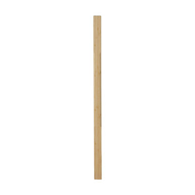 Flair Stairs Bamboo Stop Chamfered Spindle 41mm x 41mm x 900mm Light