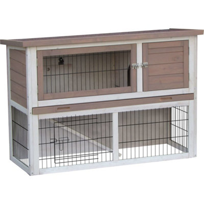 FLAMINGO Rabbit Hutch Loft Urban 111x45x78cm | DIY at B&Q