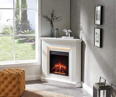 corner fireplace uk