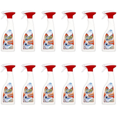 Flash Bleach Spray Power & Hygiene 500ml Pack of 12