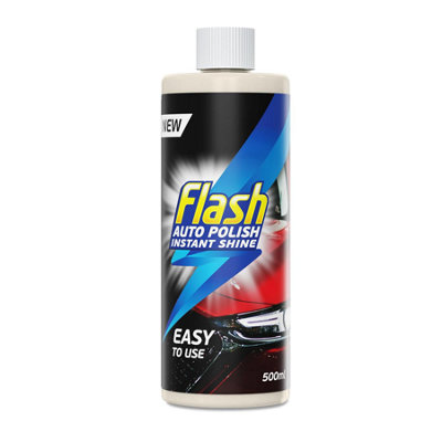FLASH CAR POLISH HIGH GLOSS INSTANT SHINE PAINT PROTECTION & DETAILING ...