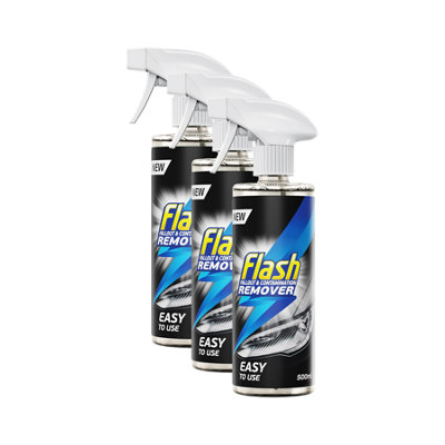 FLASH Fallout Remover 3x500ml Removes Iron & Contamination from Wheels ...