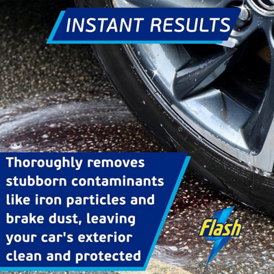 FLASH Fallout Remover 500ml Removes Iron & Contamination from Wheels ...