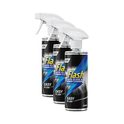 FLASH Glass & Mirror Cleaner Streak-Free Shine for Car Windows ...