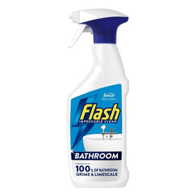 FLASH IMPECCABLE CLEAN BATHROOM GRIME & LIMESCALE REMOVER 500ML X 1